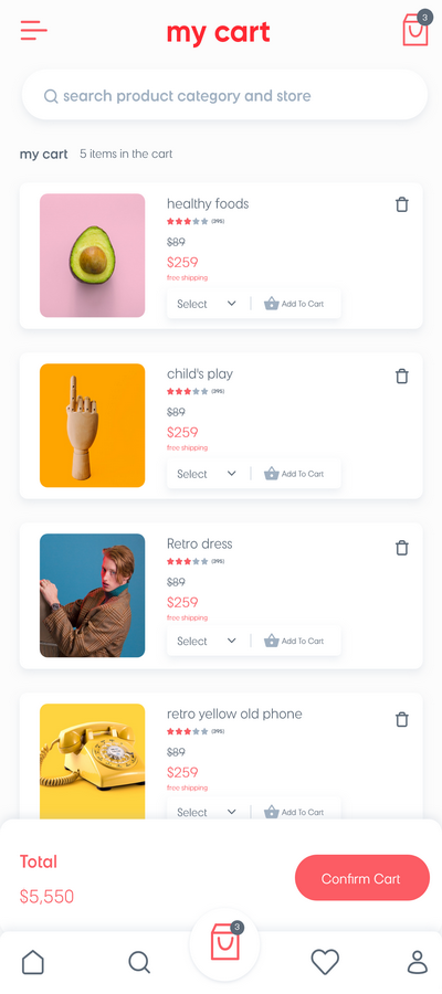 Rosen - Flutter Ecommerce UI by impROS01 | CodeCanyon
